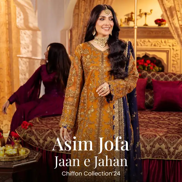 Jaan-e-Jahan by Asim Jofa Luxury Formal Collection 2024 | Sanaulla Store