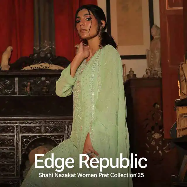 Shahi Nazakat by Edge Republic Women Pret Collection 2025 | Sanaulla Store