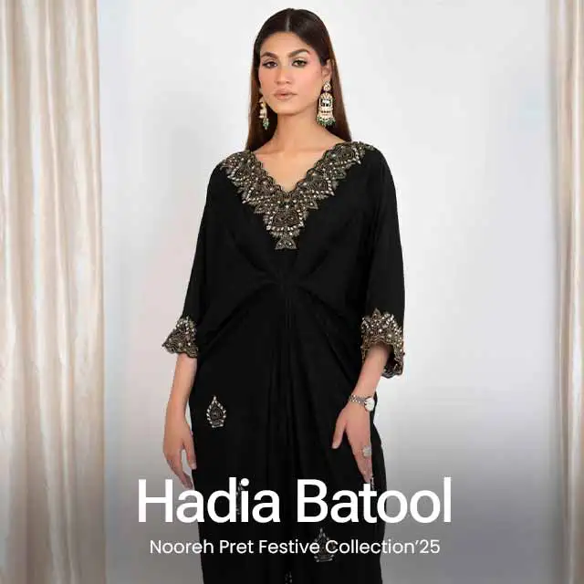 Nooreh by Hadia Batool Pret Festive Collection 2025 | Sanaulla Store