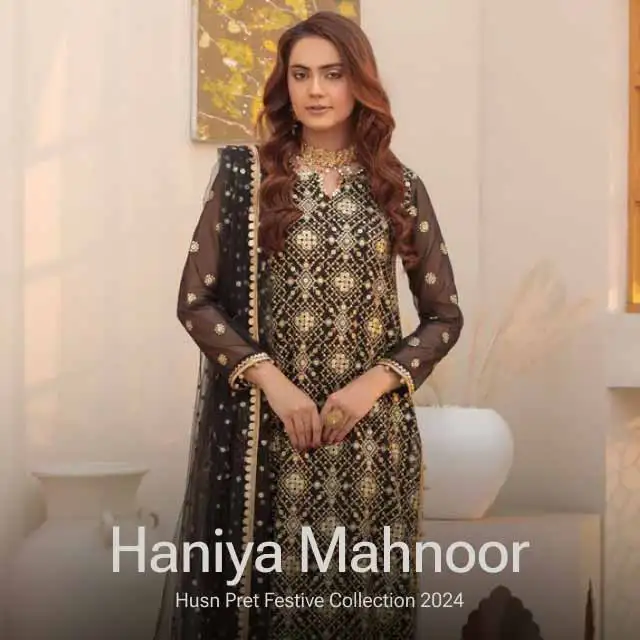 Husn by Haniya Mahnoor Pret Festive Collection 2024 | Sanaulla Store
