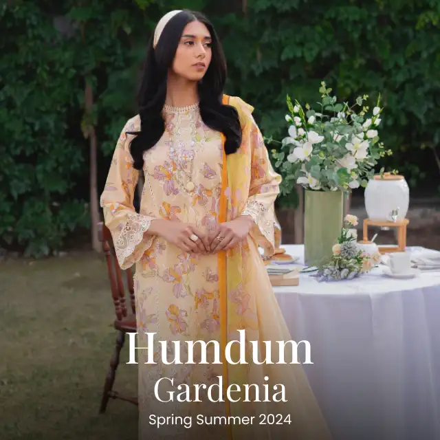 Gardenia By Humdum Spring Summer Collection 2024 | Sanaullah Store