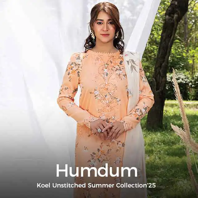 Koel by Humdum Chikankari Lawn Collection 2025 | Sanaulla Store