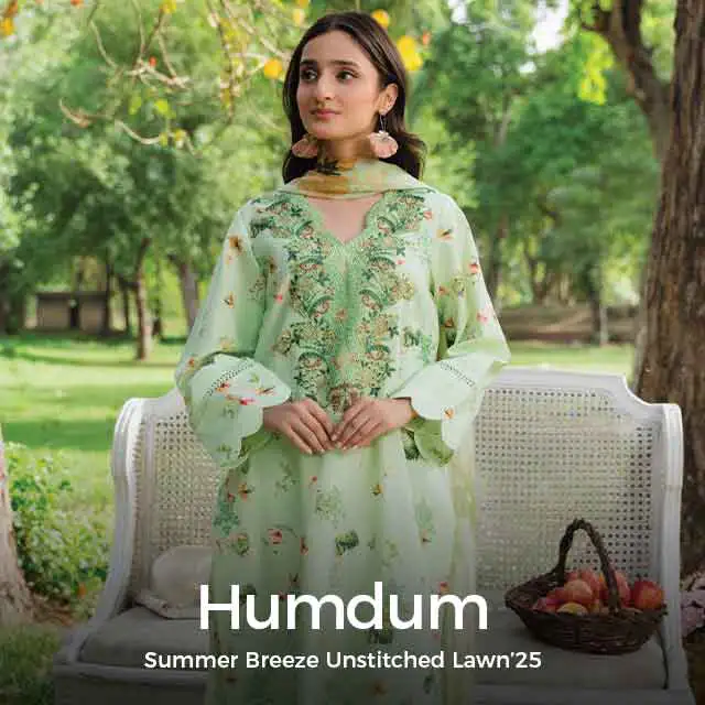 Summer Breez By Humdum Printkari Lawn Collection 2025 | Sanaulla Store