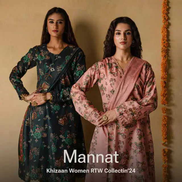 khizaan by Mannat Women Ready to Wear Collection 2024 | Sanaulla Store