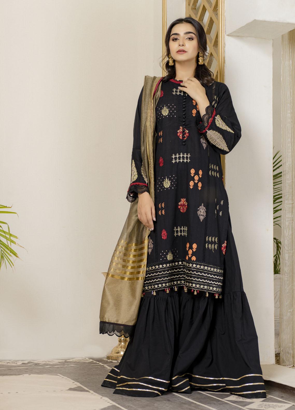 Maroon by Iqra Chaudhry Luxury Pret Lawn 3 Piece Suit Bano