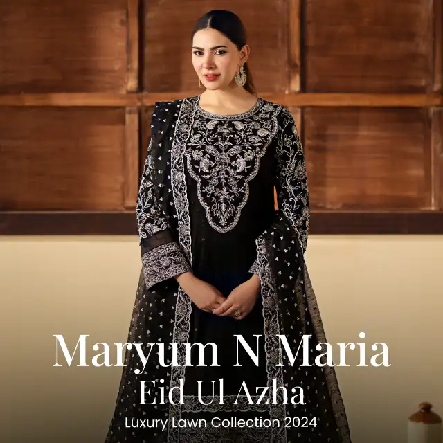 Maryum N Maria Eid Ul Azha Luxury Lawn Collection 2024 Chapter-2 | Sanaullah Store