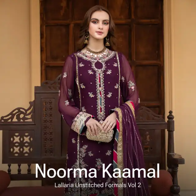 Noorma Kaamal Lallaria Unstitched Formal Collection 2024 - Vol 2 ...