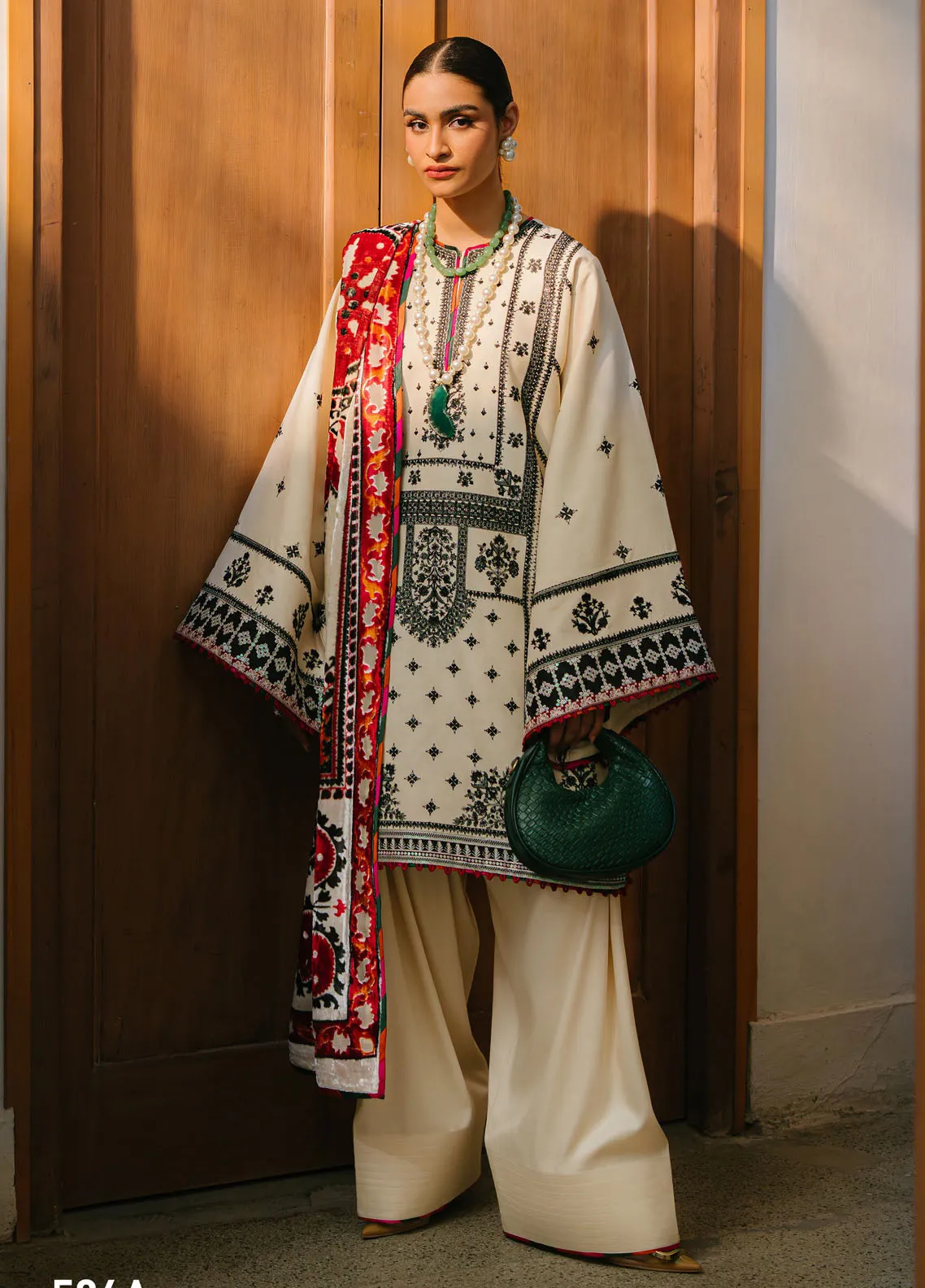 Olivia by Bin Ilyas Embroidered Kotrai Suit Unstitched 3 Piece BI24O ...