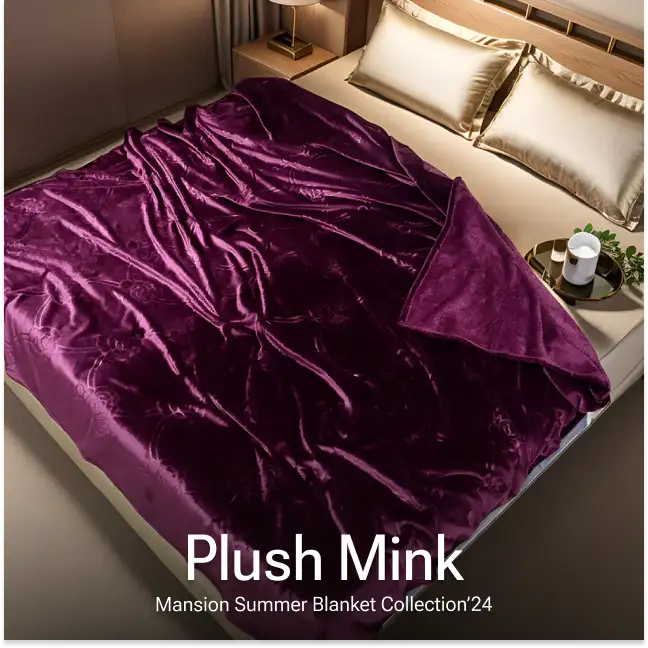 Plush Mink Mansion Summer Blanket Collection 2024 | Sanaullah Store