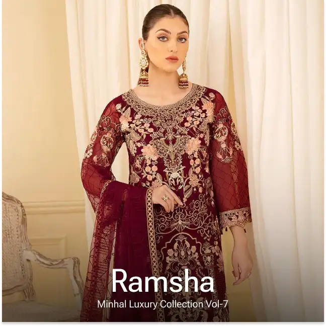 Minhal by Ramsha Luxury Collection 2023 | Vol-07 - Sanaulla Store