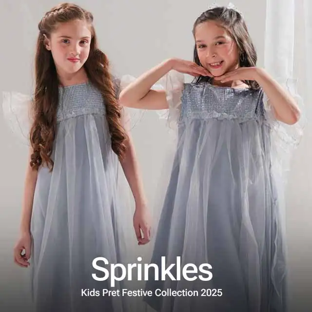 Sprinkles Kids Pret Festive Collection 2025 | Sanaulla Store