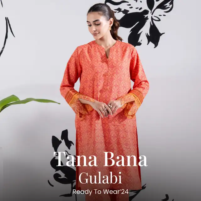 Gulabi by Tana Bana Ready To Wear Collection 2024 - Sanaulla Store