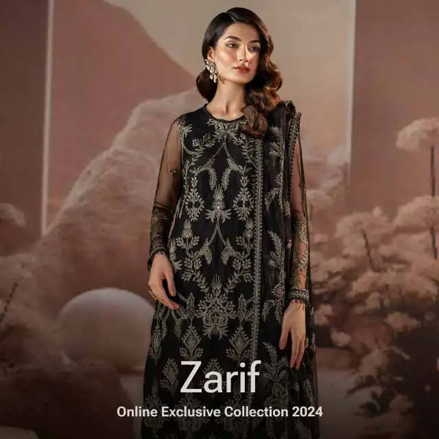 Zarif Online Exclusive Collection 2024 | Sanaulla Store