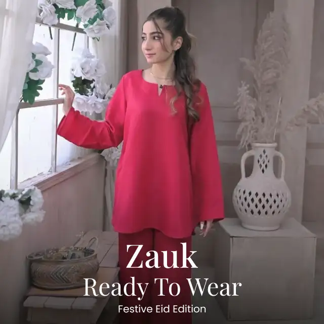 Zauk Ready To Wear Festive Eid Edition 2023 - Sanaulla Store